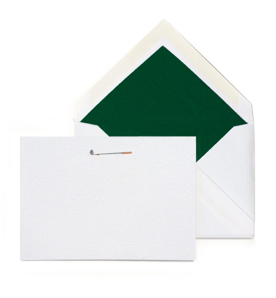 Golf Club - Engraved Stationery